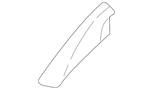 Genuine Volvo XC90 Left Upper Drivers Front Euro Roof Rail Cap 2003 ...