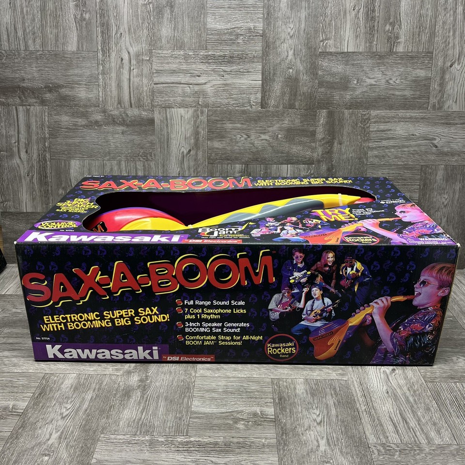 Kawasaki SAX-A-BOOM Vintage 1999 DSI New Old Stock SEALED IN BOX ...