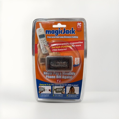 MagicJack USB Phone System As Seen On TV Free Local and Long Distance ...