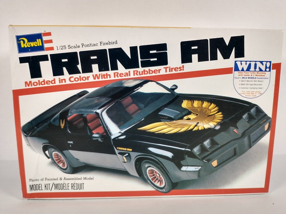 Pontiac Firebird Trans Am Revell 1:25 Model Kit 7202 | eBay