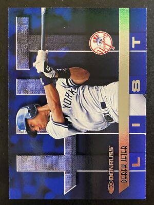 Derek Jeter 1997 Donruss Baseball Hit List New York Yankees #415 | eBay
