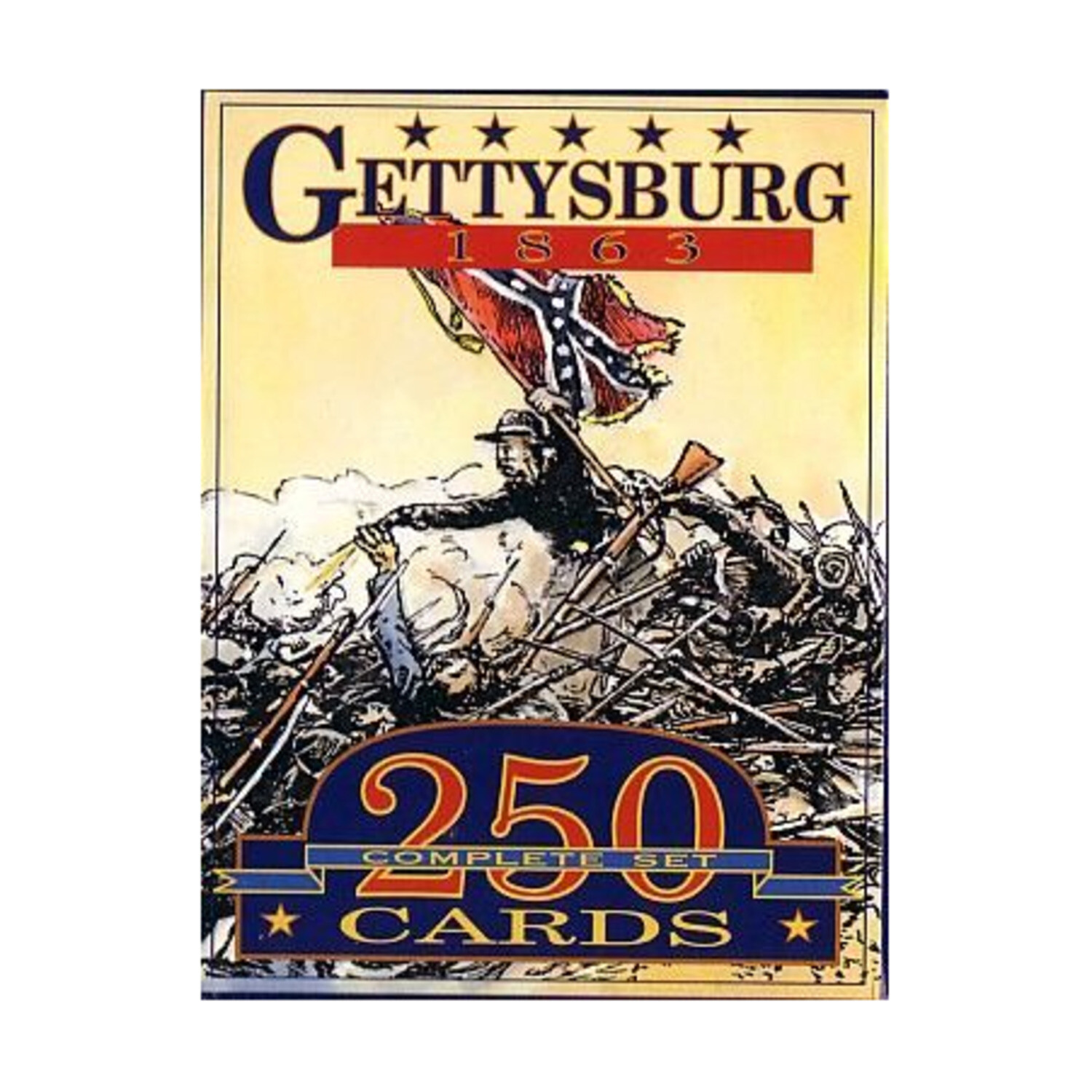 Columbia Games Card Game Dixie - Gettysburg Complete Set Fair/NM | eBay