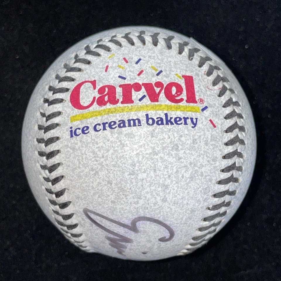 Eric Gregg Signed Baseball JSA COA National League Umpire New York Mets ...