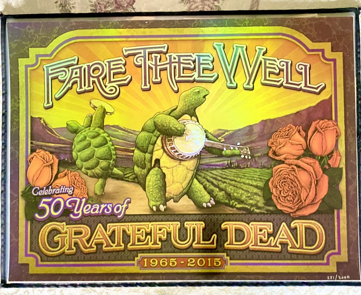 Turtle Grateful Dead Tour Poster
