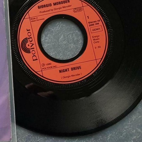 Giorgio Moroder - Night drive 7'' Single GERMANY (Blondie - Call me) | eBay