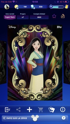 Disney Collect Limited Collection Wholehearted Mulan Card Super Rare | eBay