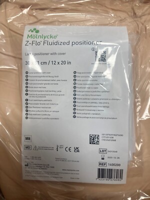 Molnlycke Z Flo Fluidized Positioner W/Cover Large 12 x 20" New Sealed ...