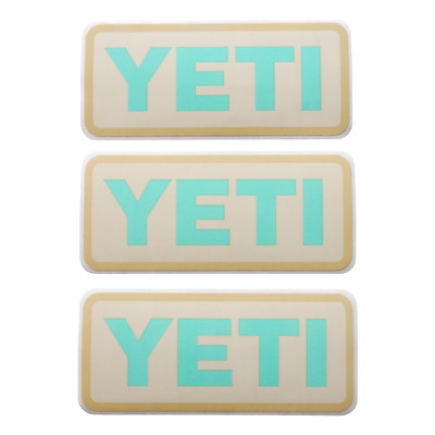 YETI Sticker Decal Lot of 3 Original Logo 4" Official | eBay
