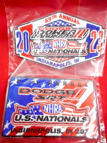 NHRA DRAG RACING PATCH LOT - INDIANAPOLIS 2021/ 2023 | eBay