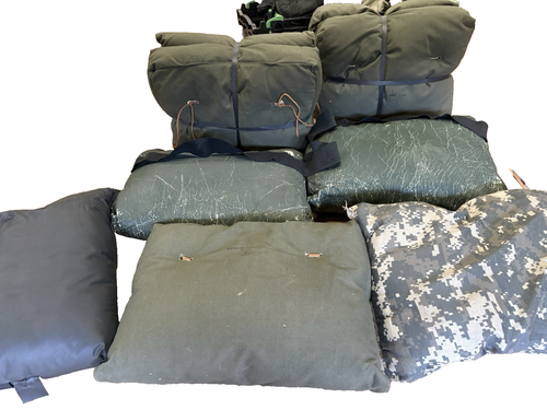 Joblot Vintage Mixed British Military Army Pillows Stretcher Bed ...