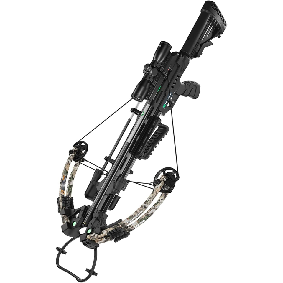 CenterPoint Archery Sniper Elite 385 Crossbow with Scope & Accessories ...