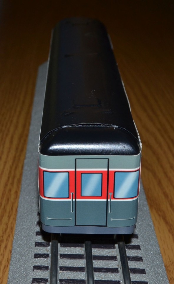 Marx Custom Monon observation car & Custom Sides to make a whole Monon ...
