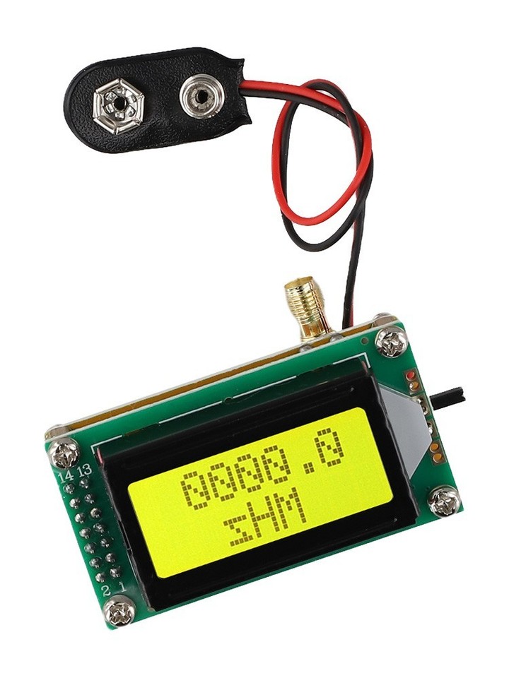 High Performance RF Frequency Counter Meter Tester 1~500MHz for Ham ...