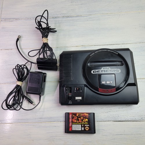 Sega Genesis Model 1601-16Bit Console W/Power Cable- Av Original OEM ...