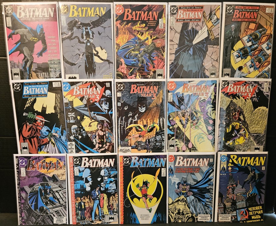 BATMAN - HUGE LOT OF 70 Comics between #424-586 (1988-2001) DC Comics ...