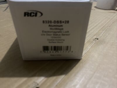 Brand New-RCI DOUBLE MAGLOCK WITH DOOR STATUS SENSOR - 8320DSS 28 | eBay