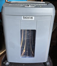 BOXIS AutoShred 600-sheet Autofeed Microcut Shredder Model AF600 for ...