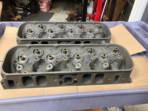 Big Block Chevy BBC 427 454 Rectangle Port Heads | 3919840 | OE | Cast ...
