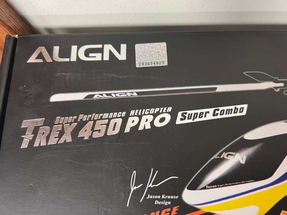 Align Trex 450 Pro Super Combo Helicopter with Camera Video TX and RX ...