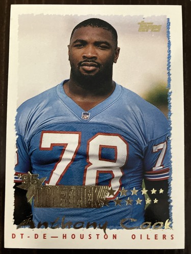 1995 Topps Football Card #434 Anthony Cook Rookie | eBay