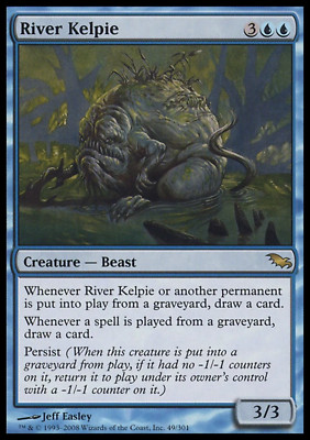 MTG: River Kelpie - Shadowmoor - Magic Card | eBay UK