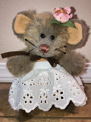 Vintage Ganz Cottage Collectibles 1996 Mozzarella Mouse Plush Animal ...