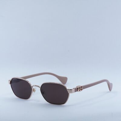 GUCCI GG1593S 003 Rose Gold/Dark Violet 56-18-140 Sunglasses New ...