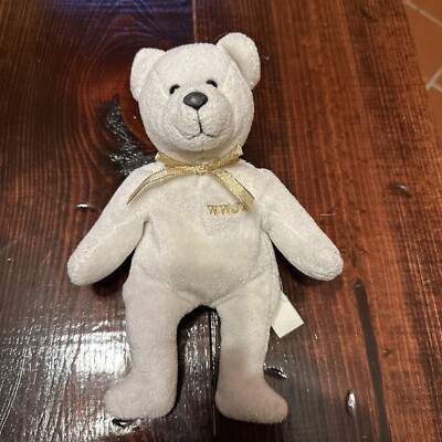 WWJD Bear beanbag plush 8" Holy Bears 2000 | eBay