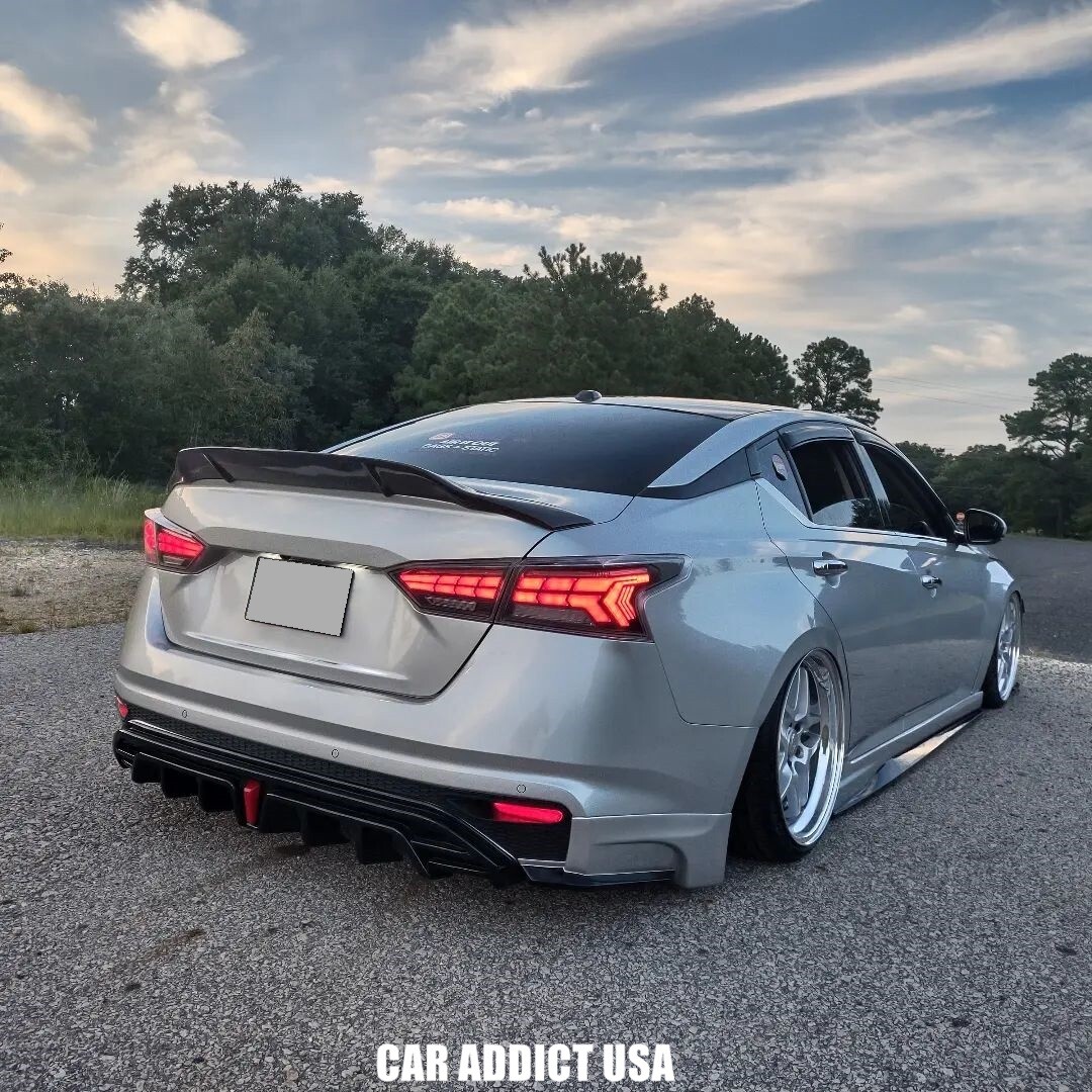 LED Tail Lights for 2019-2025 Nissan Altima Sedan Tail Light Clear Lens ...