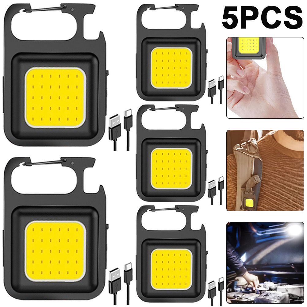 5Pcs COB Emergency Lamp Multifunctional LED Working Light for Outdoor ...
