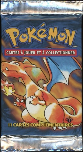 1999 Pokemon FRENCH 1st Edition Base Set Dracaufeu-Charizard Booster ...