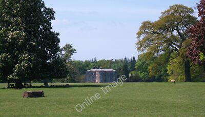 Photo 6x4 Thorp Perrow park and house Firby/SE2686 Looking west across ...