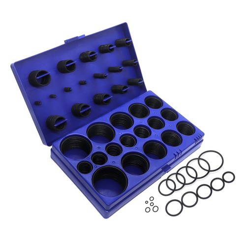 407Pcs SAE O-Ring Kit Rubber Seals O-Rings Nitrile 70A Assortment 32 ...