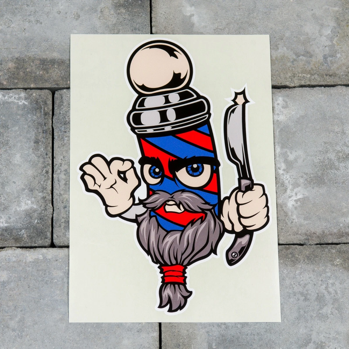 Barber Pole Graffiti