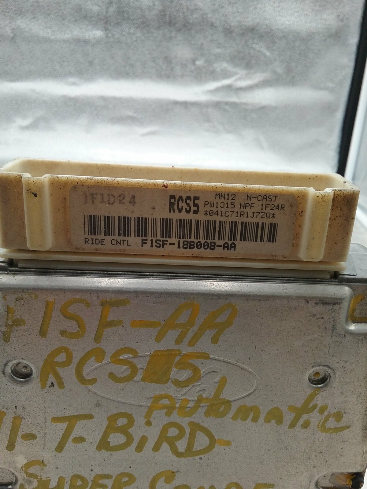 Ford Thunderbird SC Suspension Control Module Super Coupe F1sf-18b008 ...