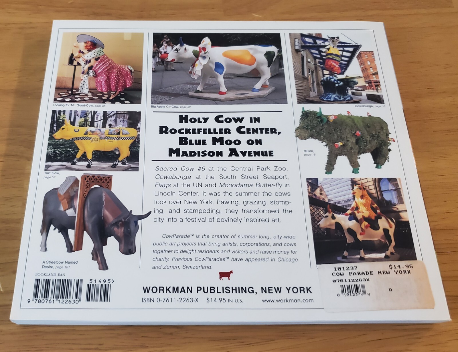 Cow-Parade New York by CowParade Staff and Thomas J. Craughwell (2000 ...