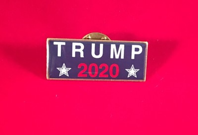 Trump 2020 MADE IN USA President DONALD J TRUMP Patriotic Lapel Pin ...