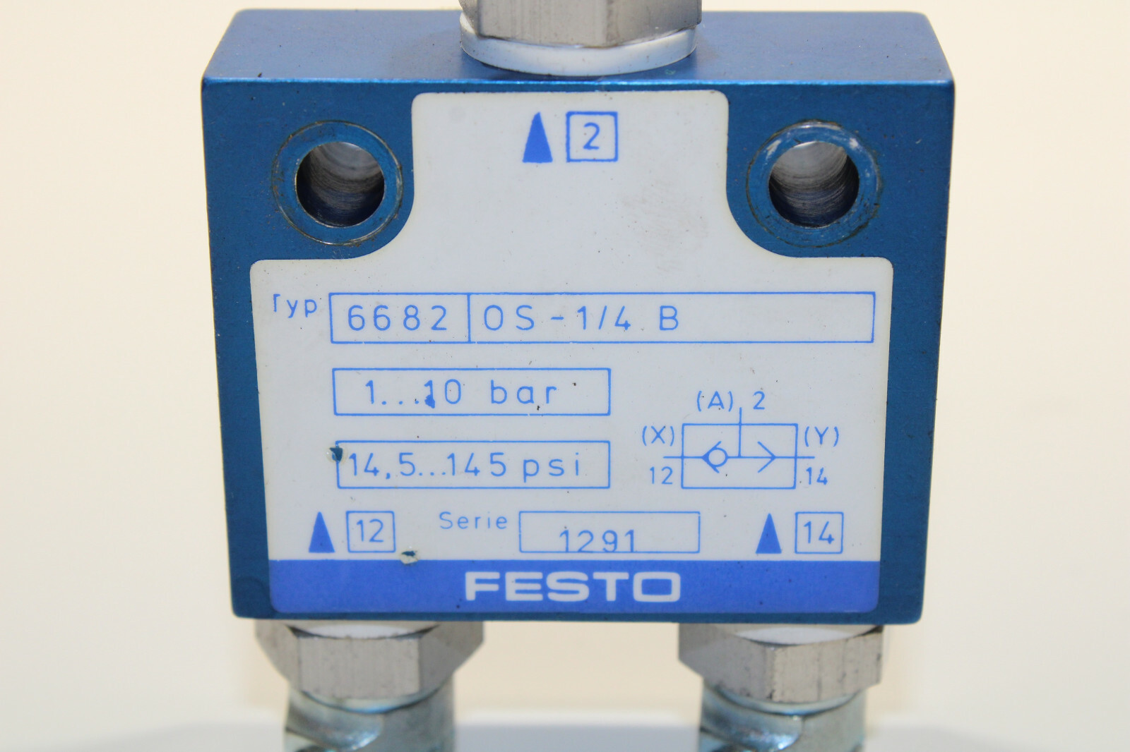 Festo 6682 OS-1/4 B Pneumatic Valve | eBay