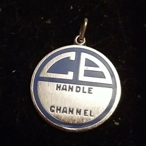 Vintage NOS Griffith Sterling TRUCKER CB CHANNEL Charm EURO LOT M395 | eBay