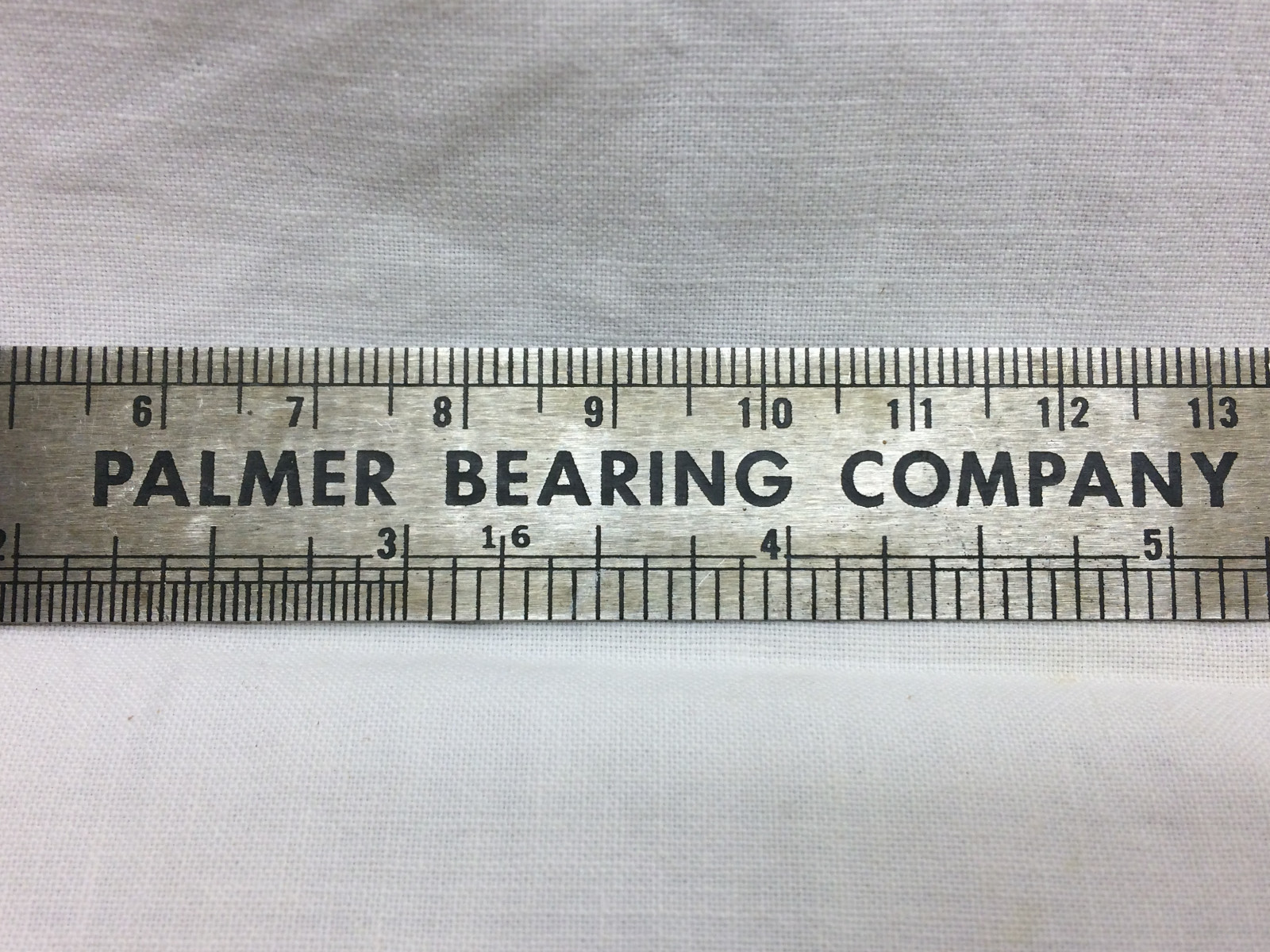 Vintage Advertising Palmer Bearing Company Metal Ruler | eBay