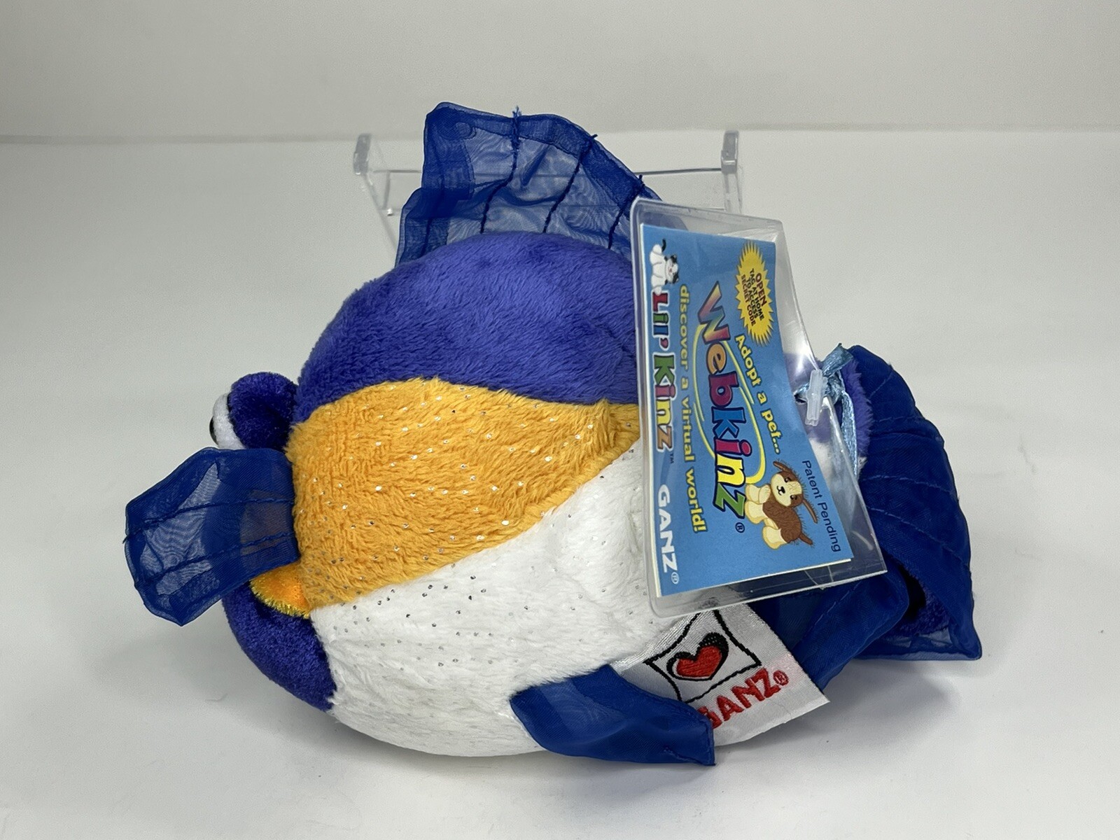 Webkinz Fish Plush Lil Kinz Purple Goldfish With Code Sealed Tags HS512 ...