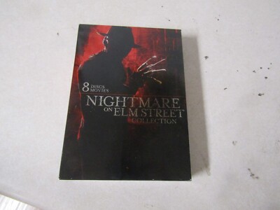DVD MOVIE COLLECTION 8 DISCS NIGHTMARE ON ELM STREET ORIGINAL FIRST 8 ...