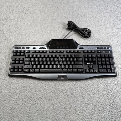 Logitech G510 Gaming Keyboard Wired USB Black Illuminated Programmable ...