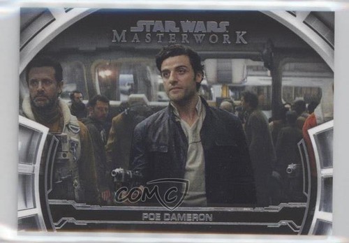 2019 Topps Star Wars Masterwork Defining Moments Poe Dameron #DM-21 ...