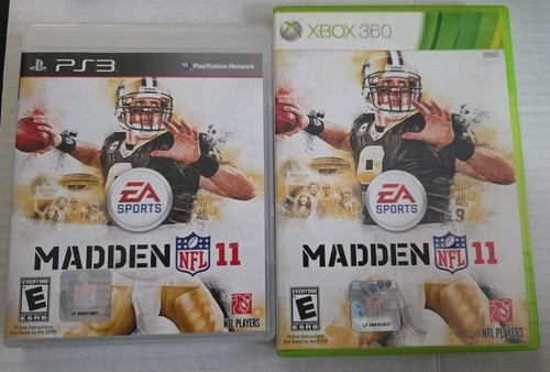 Madden NFL 11 (Xbox 360 + PS3 LOT) Complete In Box | eBay