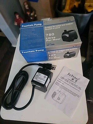 Jebao PP388/AP-388 Submersible Fountain Pump PP388 - 206gph | eBay