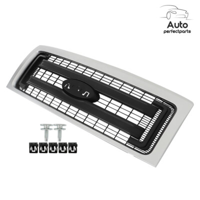 DL3Z-8200-CPTM Front Upper Grille Grill For Ford F150 2009 10-2014 ...