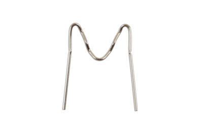 M Shaped Staples 0.6mm 100pcs - Power-Tec 92547 New | eBay