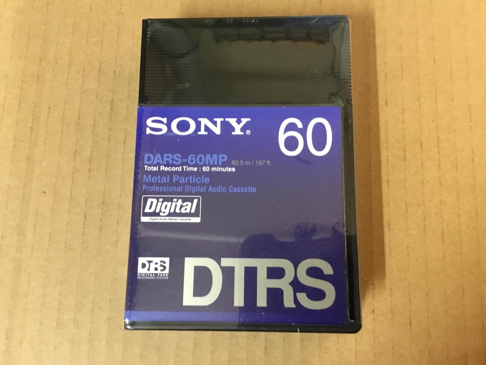 Sony 60min DTRS Metal Particle Digital Audio Cassette (DARS-60MP) | eBay