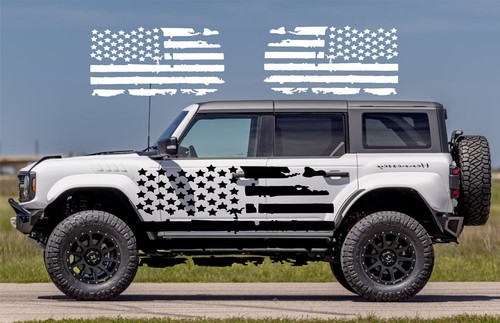 BEST AMERICAN graphics, left and right FLAG decals - MADE IN USA | eBay
